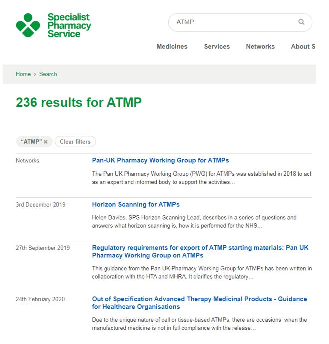 Standardising pharmacy approaches to handling ATMPs • ATTC Network - Advanced Therapy Treatment ...